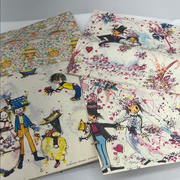 Gordon Fraser | Party Supplies | Vintage Wrapping Paper Gordon Fraser ...